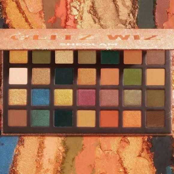 Rebellious Rose | Makeup | Sheglam Glitz Wiz Palette Brick Lane 28color ...